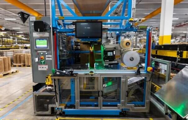 Descubre la nueva máquina de Amazon que crea envases personalizados ...